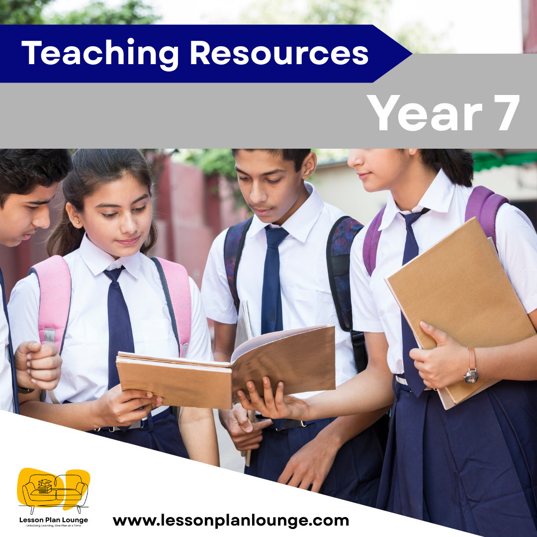 Year 7 – Lesson Plan Lounge